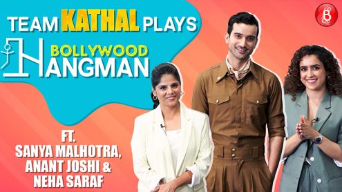 Bollywood Hangman Challenge ft. Sanya Malhotra, Anant Joshi & Neha Saraf