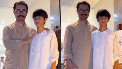 Aamir Khan and son Azad make a rare appearance together