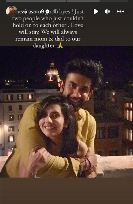 Rajeev Sen announces DIVORCE with Charu Asopa