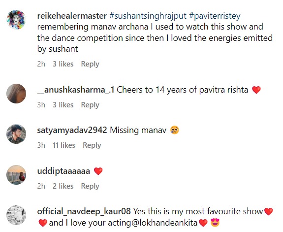 Ankita Lokhande celebrates 14 years of Pavitra Rishta