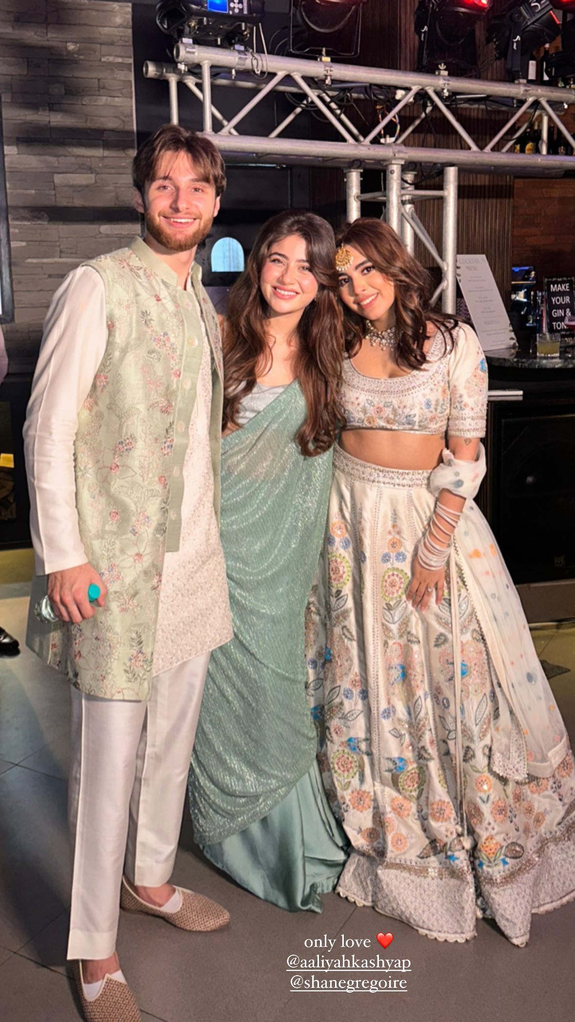 INSIDE PICS: Aaliyah Kashyap & Shane Gregoire's engagement bash was ...