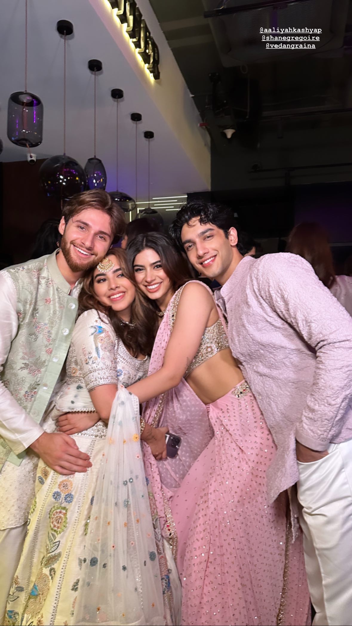 INSIDE PICS: Aaliyah Kashyap & Shane Gregoire's engagement bash was ...