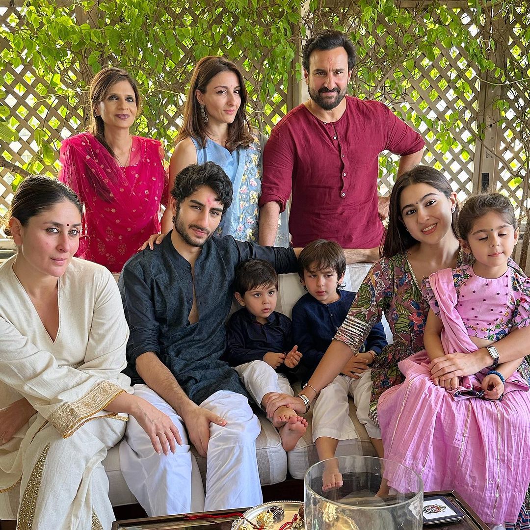 A look INSIDE Sara Ali Khan, Ibrahim, Taimur, Jeh’s Raksha Bandhan ...
