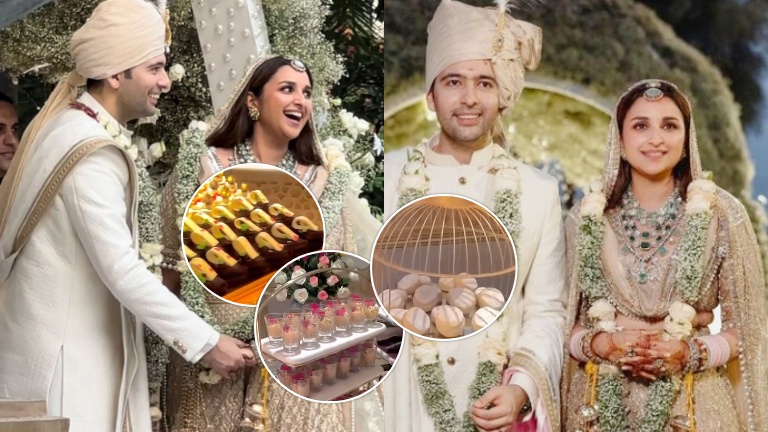 A glimpse of Parineeti Chopra-Raghav Chadha's wedding menu