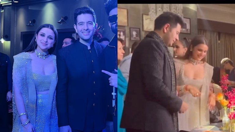 Parineeti Chopra-Raghav Chadha wedding: Unseen video from their 90s themed party goes viral