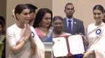 Kriti Sanon receives the Best Actress award for Mimi at 69th National ...