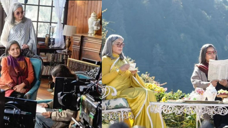 FIRST LOOK! Zeenat Aman and Shabana Azmi on Bun Tikki sets