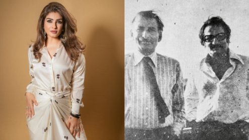 Raveena Tandon shares a throwback picture of her father Ravi Tandon ...
