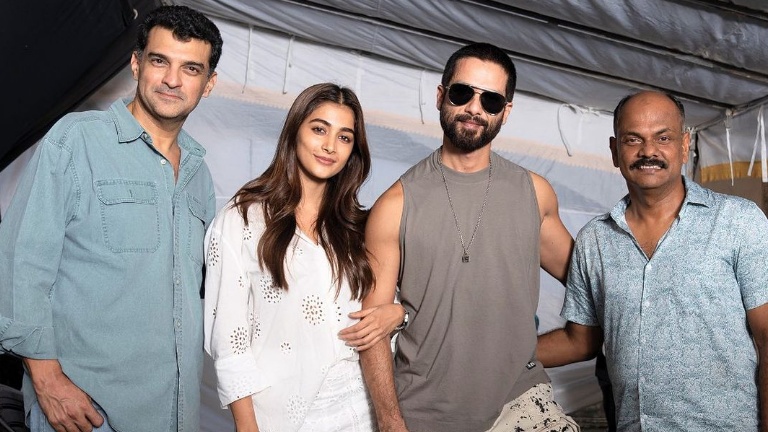 Shahid Kapoor and Pooja Hegde complete the first schedule shoot of Deva
