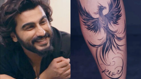 Arjun Kapoor gets a new tattoo and it has a Harry Potter connection