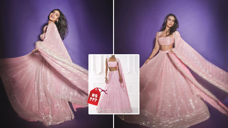 Cost of Nysa Devgan's pink lehenga from Manish Malhotra is equivalent ...