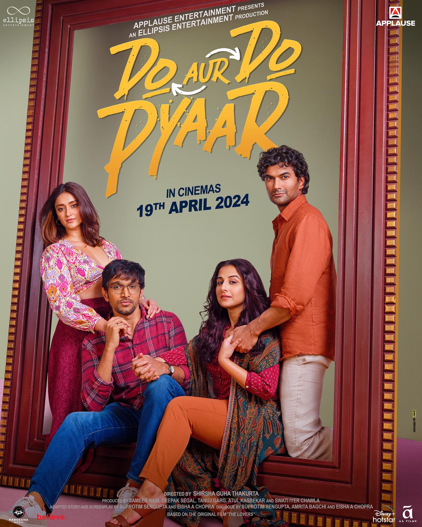 Do Aur Do Pyaar REVIEW: Is Vidya Balan-Pratik Gandhi's unconventional ...