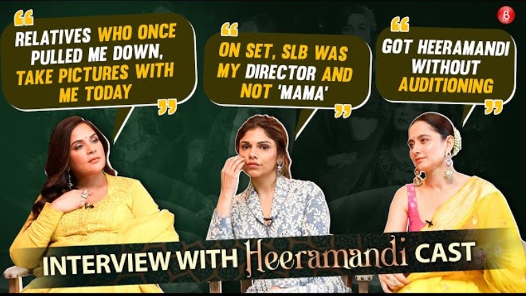 Richa Chadha, Sharmin Segal & Sanjeeda Shaikh on Sanjay Leela Bhansali ...