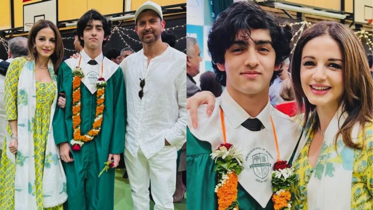 Hrithik Roshan & Sussanne Khan congratulate son Hrehaan as he graduates