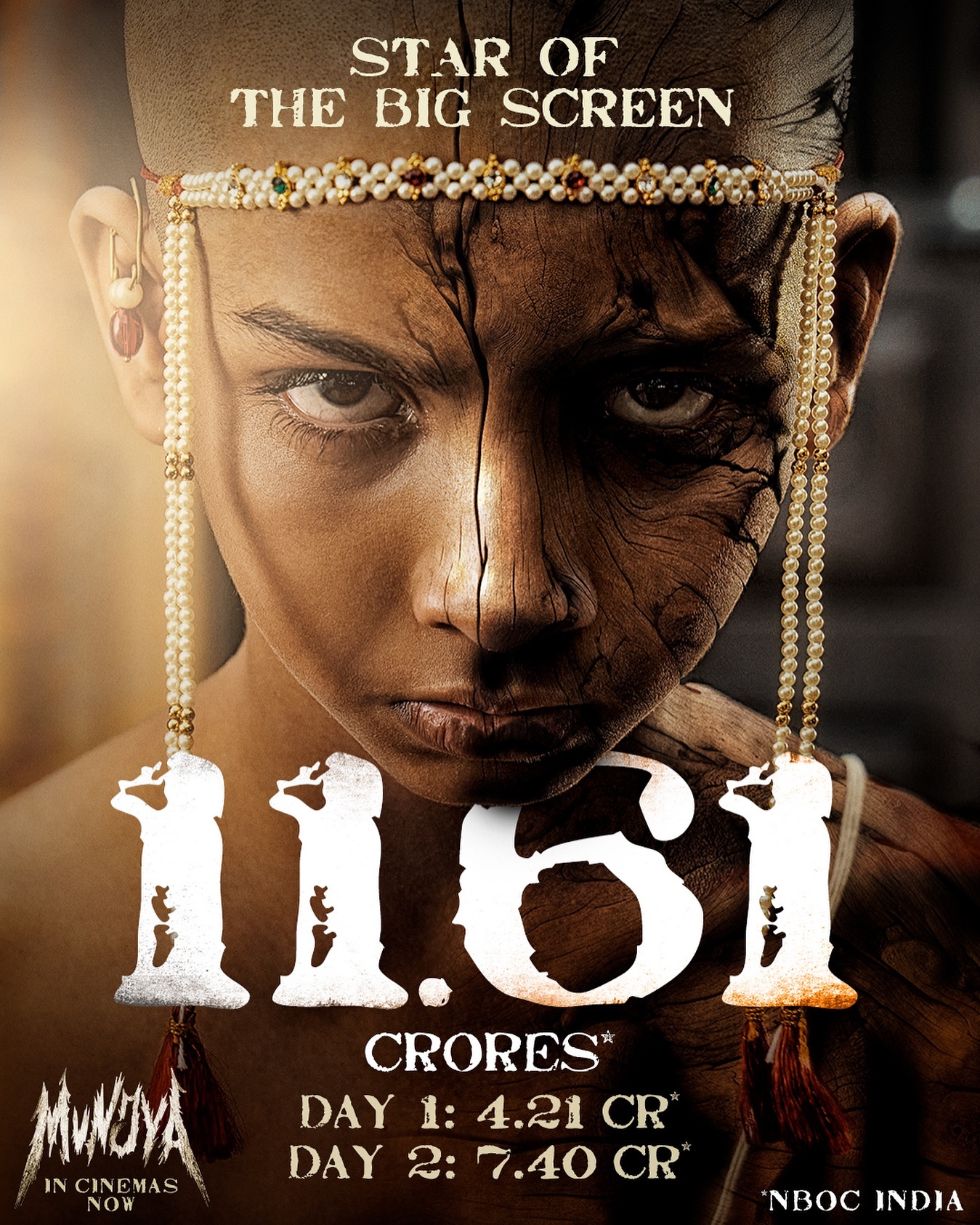 Munjya box office: Sharvari and Abhay Verma starrer crosses Rs 10 crore ...