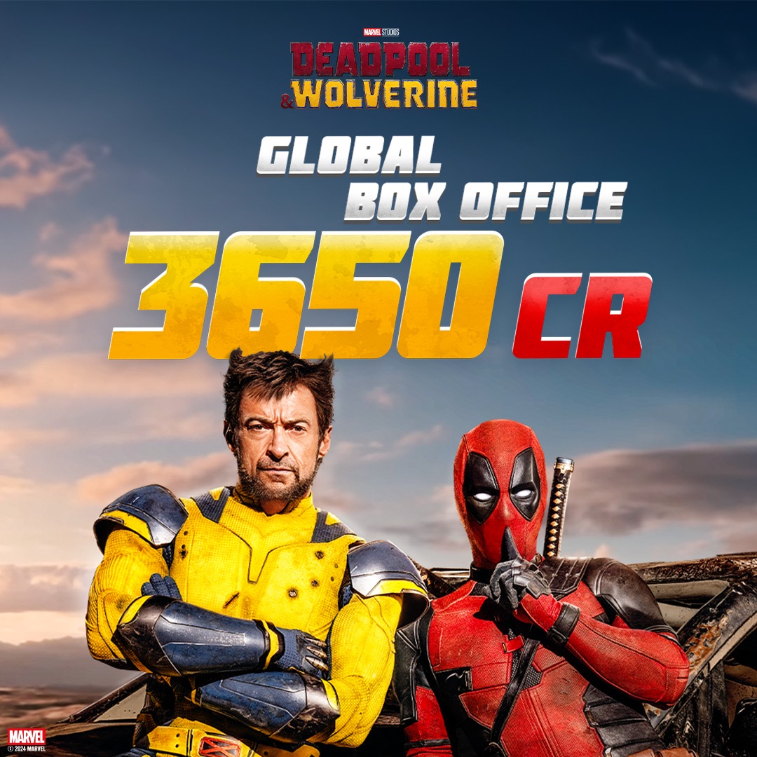 Deadpool & Wolverine worldwide box office: Ryan Reynolds and Hugh Jackman starrer earns Rs 3650 ...