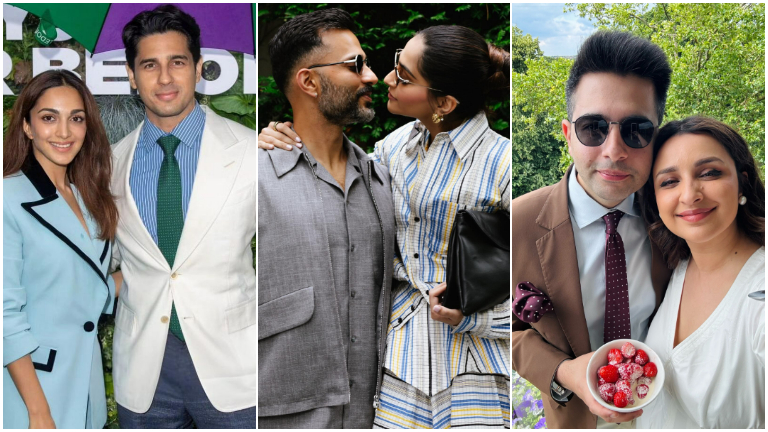 Kiara-Sidharth, Sonam-Anand, Parineeti-Raghav; Bollywood celebs enjoy ...