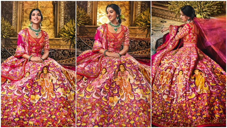 Radhika Merchant looks aesthetically beautiful as she blends art and ...