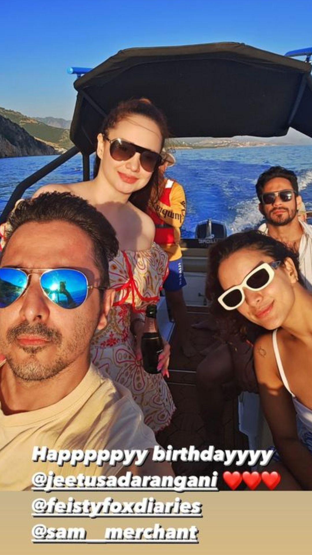 Tripti Dimri vacations with rumoured beau Sam Merchant