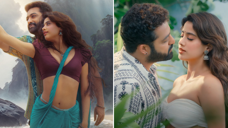Jr NTR and Janhvi Kapoor's romance takes center stage in Devara second song 'Dheere Dheere'- Watch