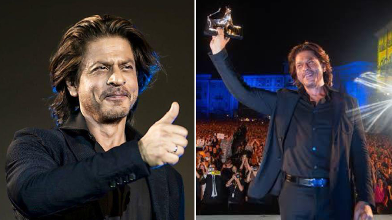 Shah Rukh Khan receives Lifetime Achievement Award at 77th Locarno Film Festival