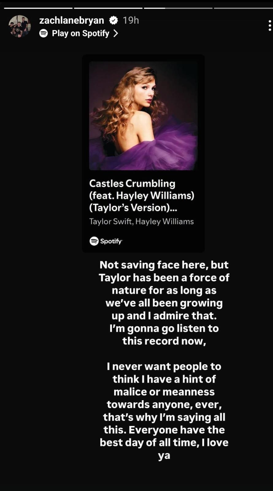 Zach Bryan apologises for tweeting Kanye West is better than Taylor Swift