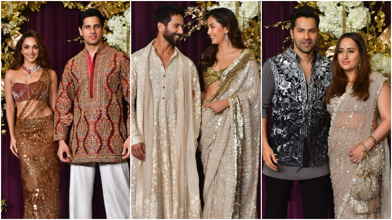 Bollywood couples cast romance at Manish Malhotra Diwali party
