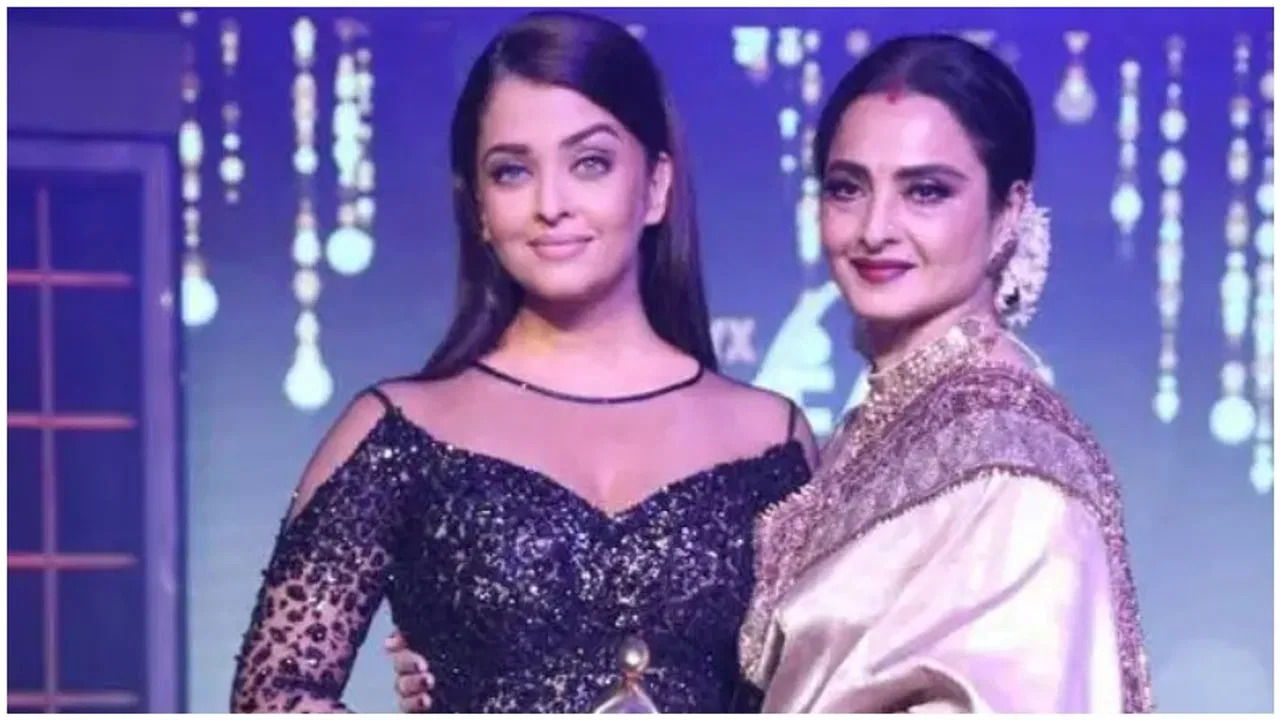 Rekha penned a love-filled note for Aishwarya Rai Bachchan