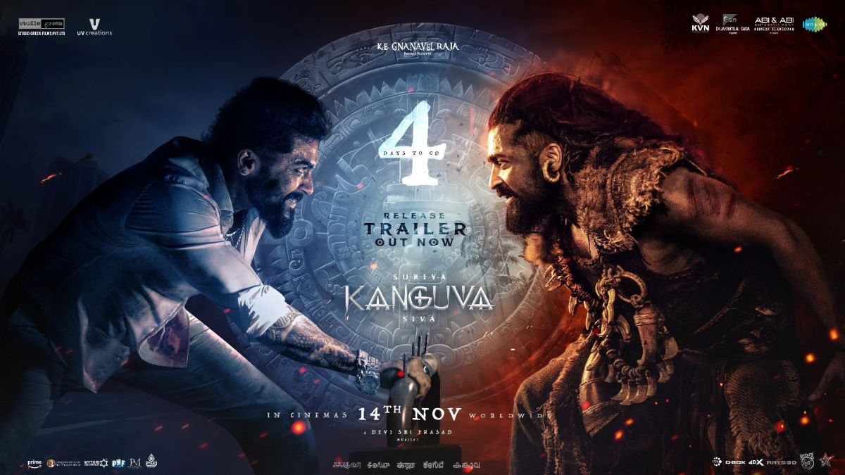 kanguva trailer: suriya starrer shows mysterious world colliding