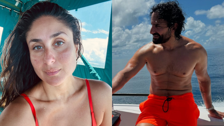 Kareena Kapoor Khan shares pics with Saif Ali Khan from Maldives