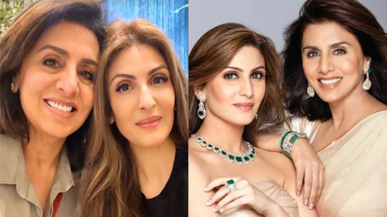 Riddhima Kapoor And Neetu Kapoor