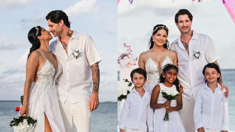 Sunny Leone and Daniel Weber have renewed their vows