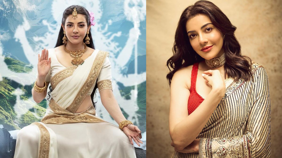 Kajal Aggarwal shares her look as Goddess Parvathi in Kannappa