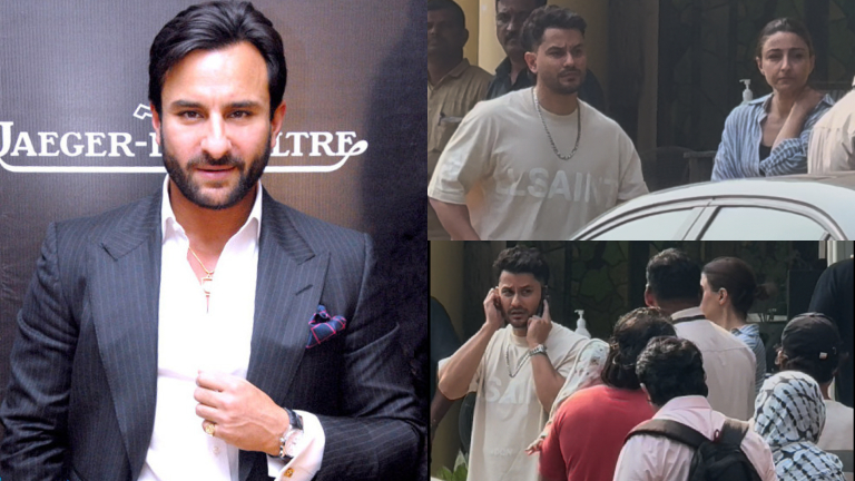 Soha Ali Khan, Kunal Khemu & others visit Saif Ali Khan
