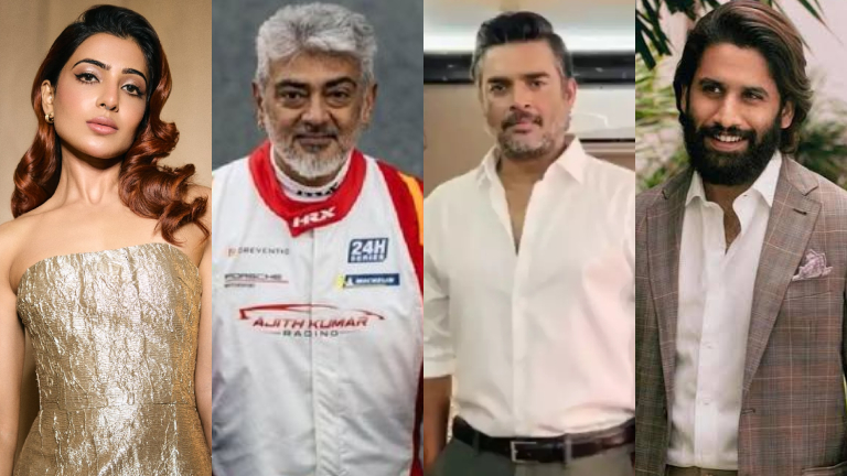 Samantha Ruth Prabhu, Naga Chaitanya and others wish Ajith Kumar on the Dubai 24H win