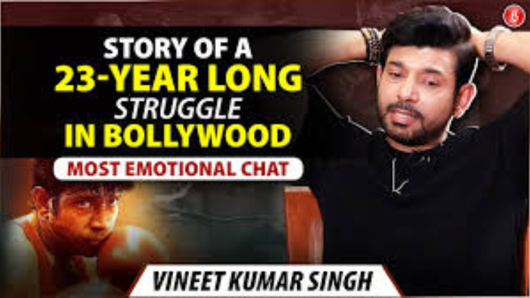 Vineet Kumar Singh on Nepotism, Struggle in Bollywood, SRK