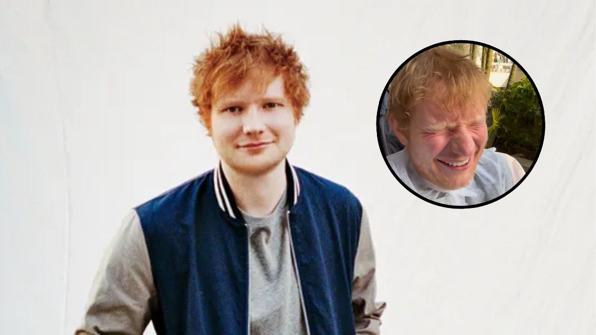 Ed Sheeran shares video of enjoying head massage in Chennai