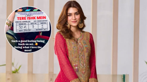 Kriti Sanon starrer Tere Ishq Mein filming begins now
