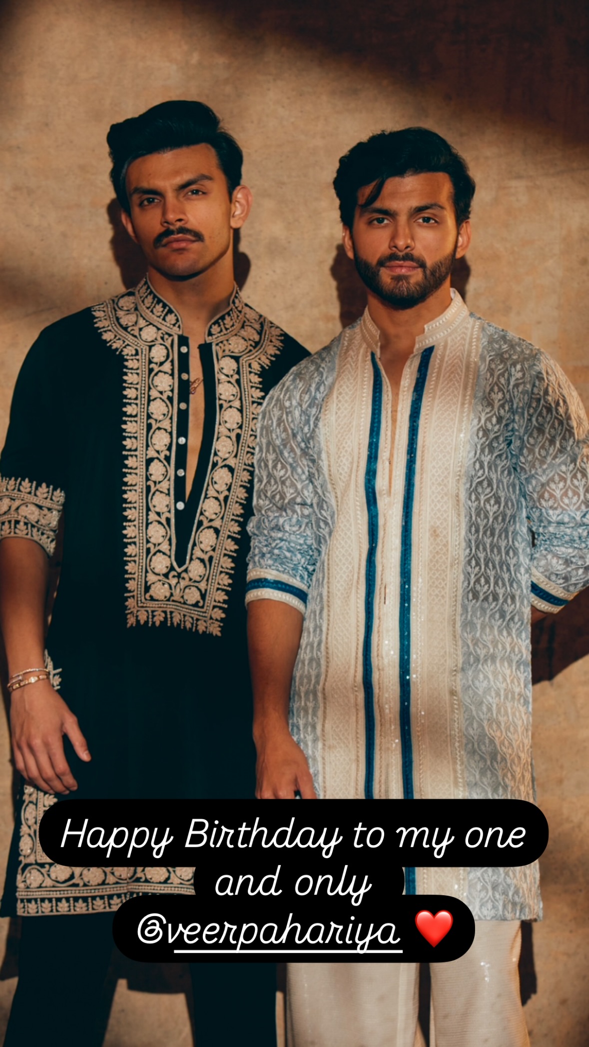 Ananya Panday shares unseen video with Veer Pahariya on his birthday