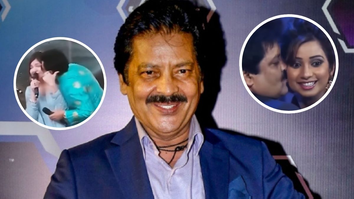 Udit Narayan kiss controversy: Singer’s old clips kissing Shreya ...