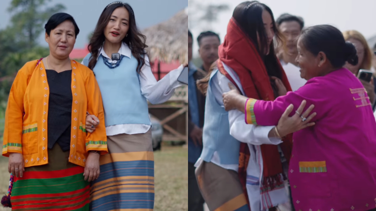 Chum Darang gets grand welcome as she returns home