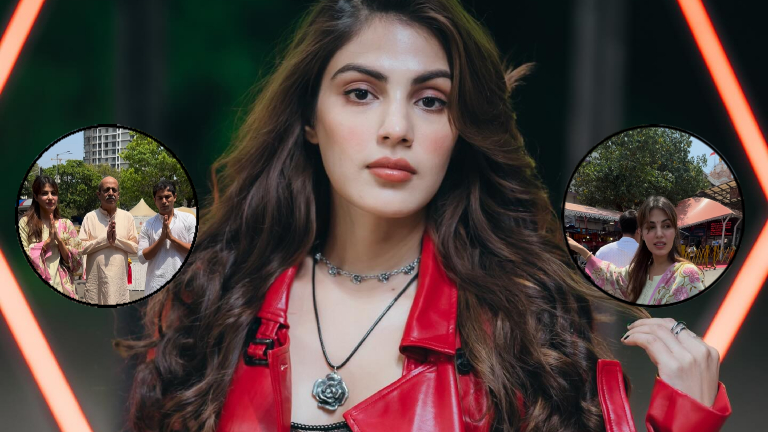 Rhea Chakraborty Visits Siddhivinayak Temple After Clean Chit In Sushant Singh Rajput Death Case ...