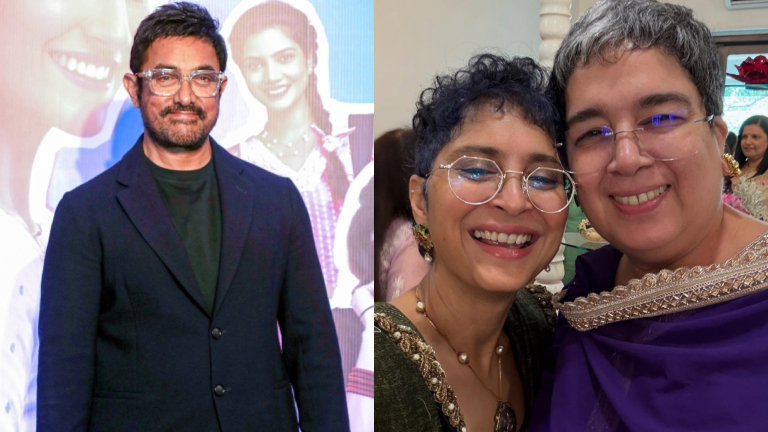 Aamir Khan's Ex-wives Kiran Rao And Reena Dutta Flash Bright Smile As ...