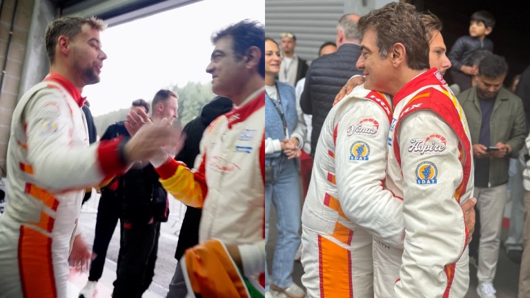 Ajith Kumar Wins 2nd Place At Spa-Francorchamps Circuit In Belgium ...