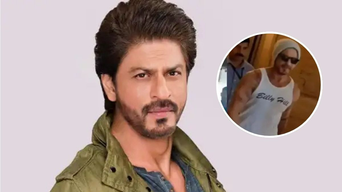 'King' Shah Rukh Khan Spotted In Jaw-Dropping New Look With Chiseled Physique, Tattoos - Watch ...
