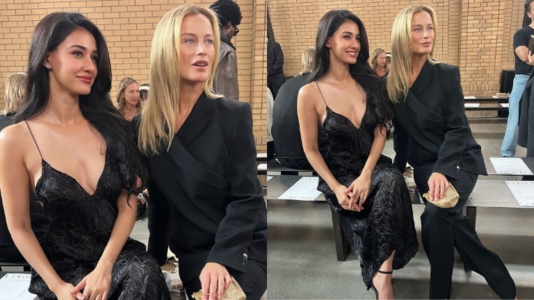 Disha Patani Turns Heads Alongside Lilly Collins At NYFW | Bollywood Bubble