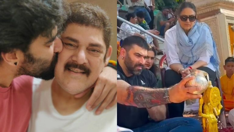 Nikitin Dheer Shares Heartfelt Note After Immersing Father Pankaj Dheer ...