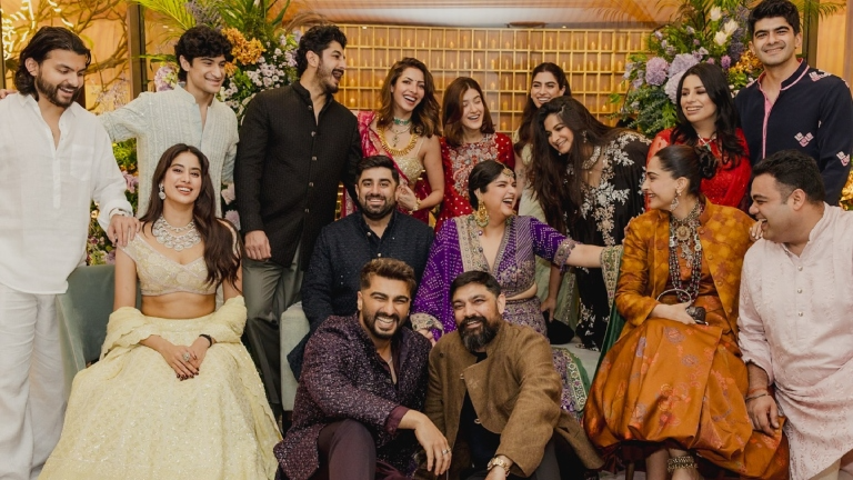 Anshula Kapoor Drops FIRST Pics From Intimate Engagement Ceremony With Rohan Thakkar | Bollywood ...