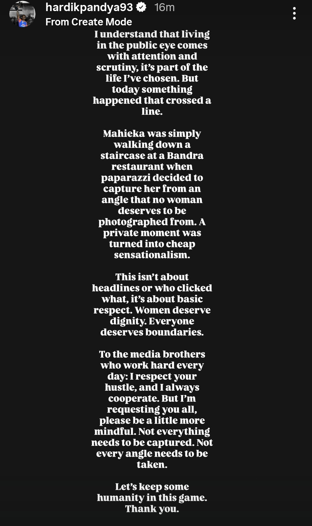 Hardik Panday's Mahieka Sharma Avoids Paps After Inappropriate Video Angle Controversy At Mumbai ...