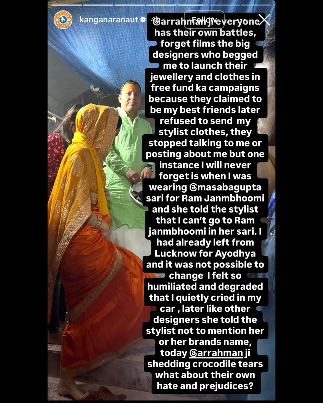 Kangana Ranaut Slams AR Rahman On Social Media; Calls Musician ...